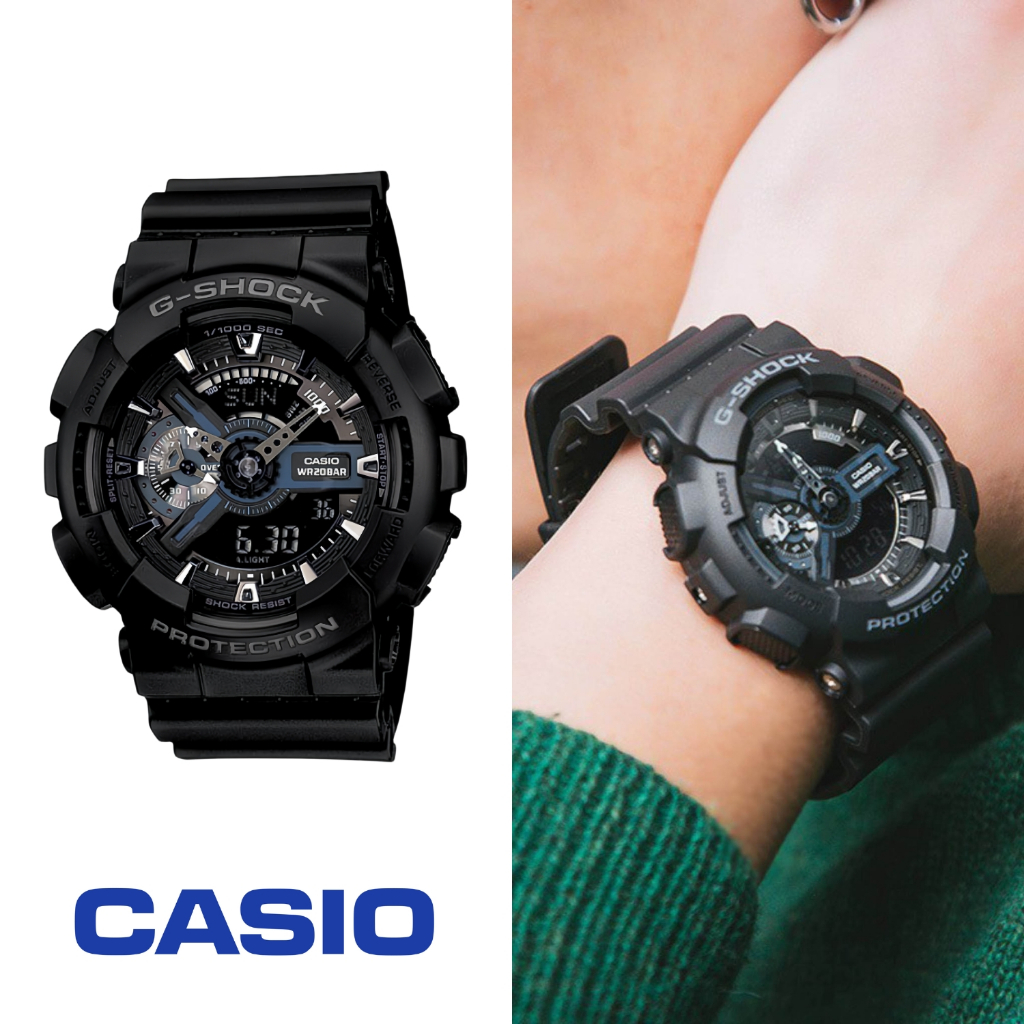 รวมแฟชั่่นทุกรุ่น CASIO รุ่น GA-110-1B ขายดี สุดฮิต ดีไซค์สวย ใส่ทำงาน แฟชั่น หญิง ชาย ใส่แล้วดู ...