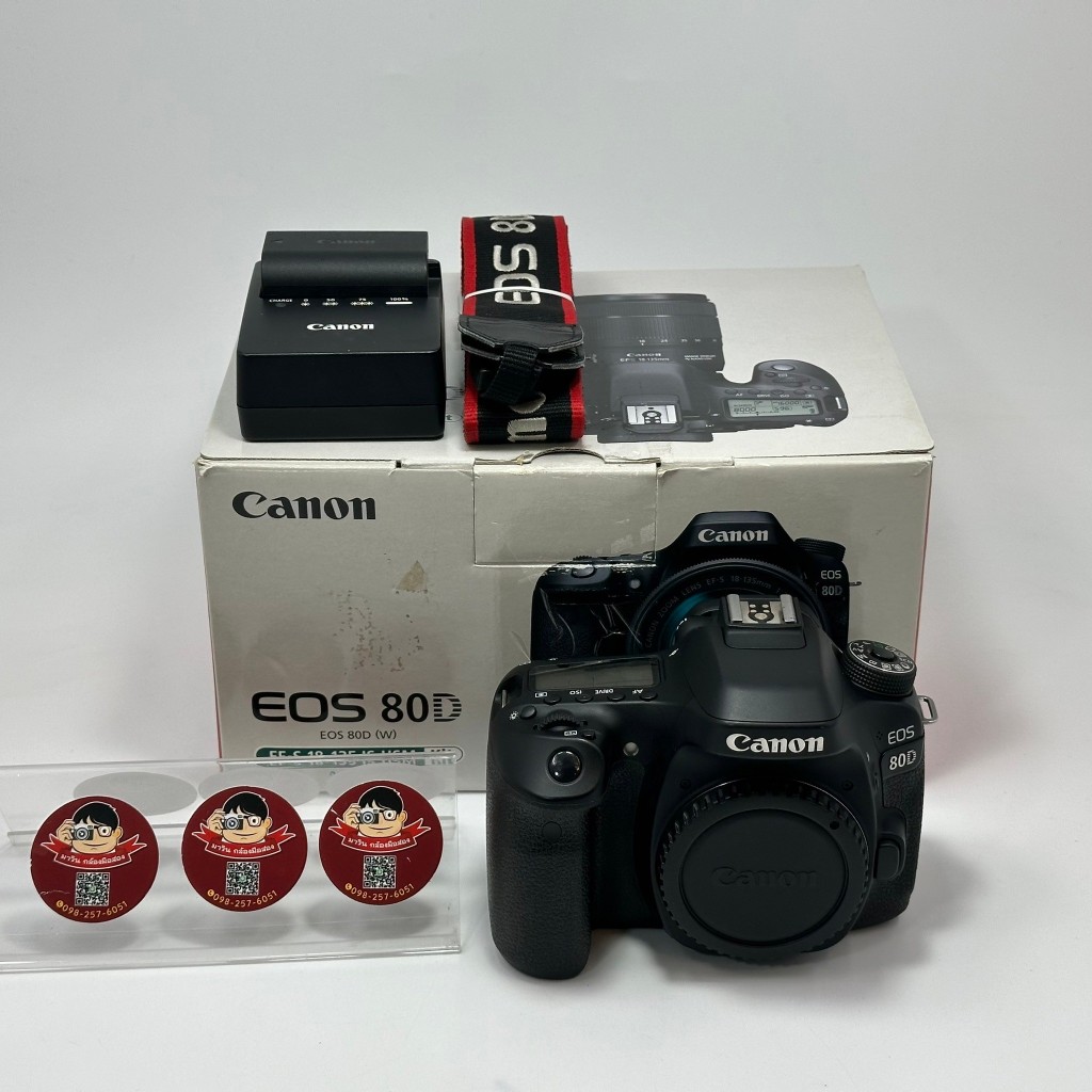 Canon EOS 80D DSLR Body ชัตเตอร์ 7336 | Shopee Thailand