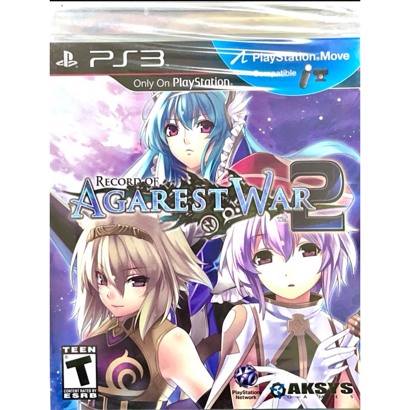 แผ่นเกม ps3 มือหนึ่ง / Record of Agarest War 2 / zone 1 | Shopee Thailand