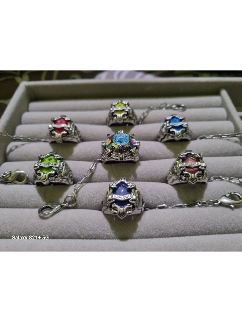 ลิขสิทธิ์แท้100% Reborn Vongola rings Ver.2 Reborn Collection Charm งาน ...