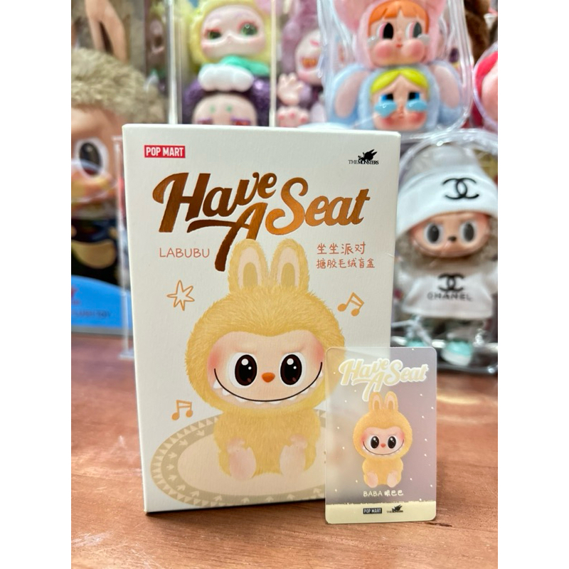 POPMART Macaron labubu V2 THE MONSTERS have a seat "BABA" | Shopee Thailand