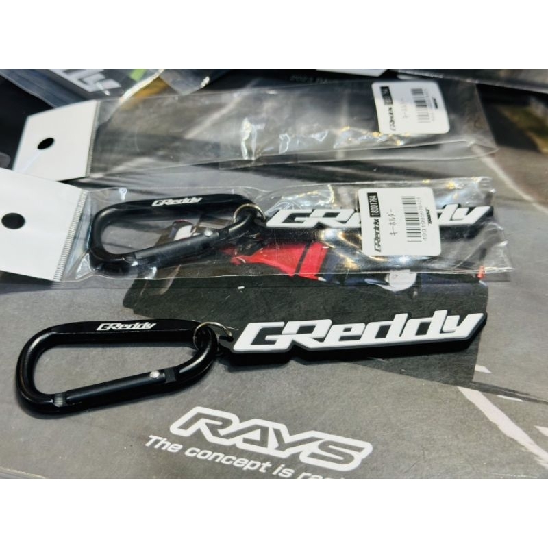 Keychain GReddy พวงกุญแจ เกร๊ดดี้ มีตัวล็อค กันหลุด ตะขอ กันหาย ตะขอ ...