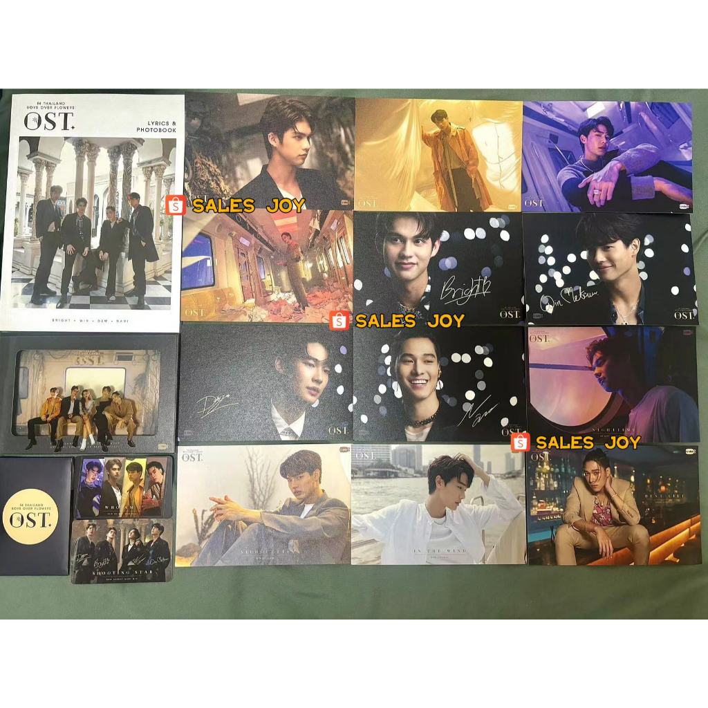 ไบร์ท วิน ดิว นานิ Bright Win Dew Nani F4 THAILAND BOYS OVER FLOWERS OST ALBUM BOXSET | Shopee ...