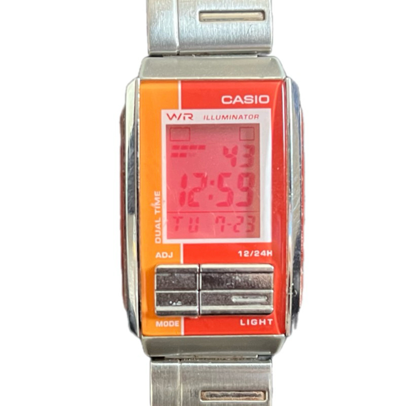 CASIO WR ILLUMINATOR รุ่น LA-201W นาฬิกามือสอง | Shopee Thailand