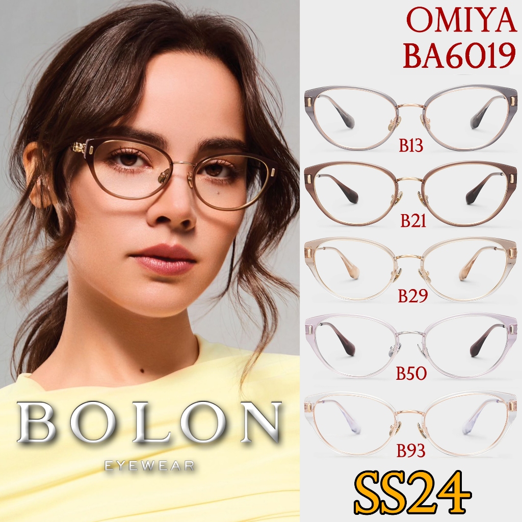 SS24 BOLON กรอบแว่นสายตา รุ่น BA6019 B13 B21 B29 B50 B93 [ฺAcetate ...