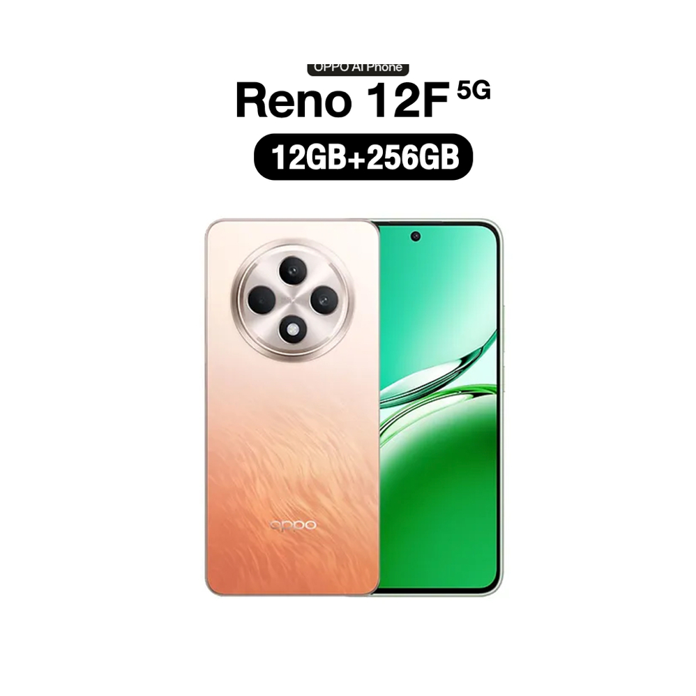 Oppo Reno 12F (12/256GB) เครื่องศูนย์ไทยประกันตามลอตการผลิต | Shopee ...