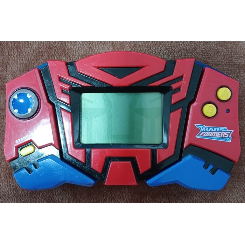 TRANSFORMERS ANIMATED ShiftTech OPTIMUS PRIME Handheld Game สภาพดี ระบบ ...