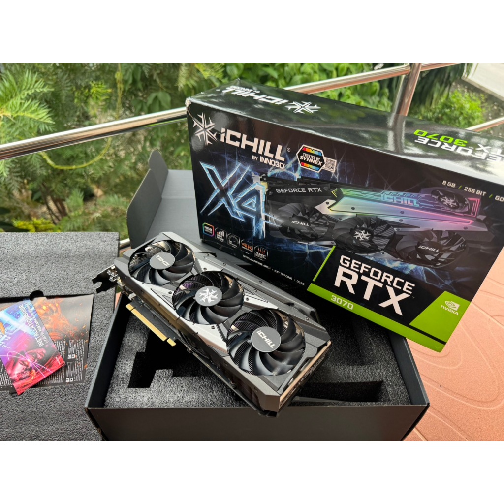 VGA (การ์ดแสดงผล) INNO3D GEFORCE RTX 3070 ICHILL X4 LHR - 8GB GDDR6 ...