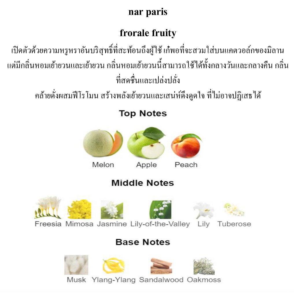 ณา narperfume ดีกว่า edp. 3 เท่า 30 ml. แถม 3 ml. 3 ขวด | Shopee Thailand