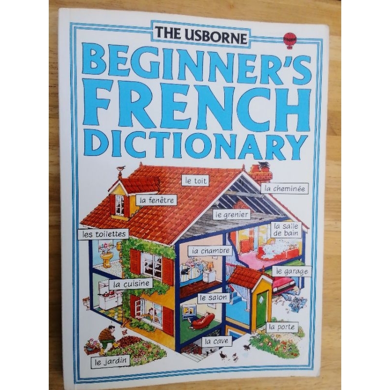 Beginner's French Dictionary - The Usborne (used book) | Shopee Thailand