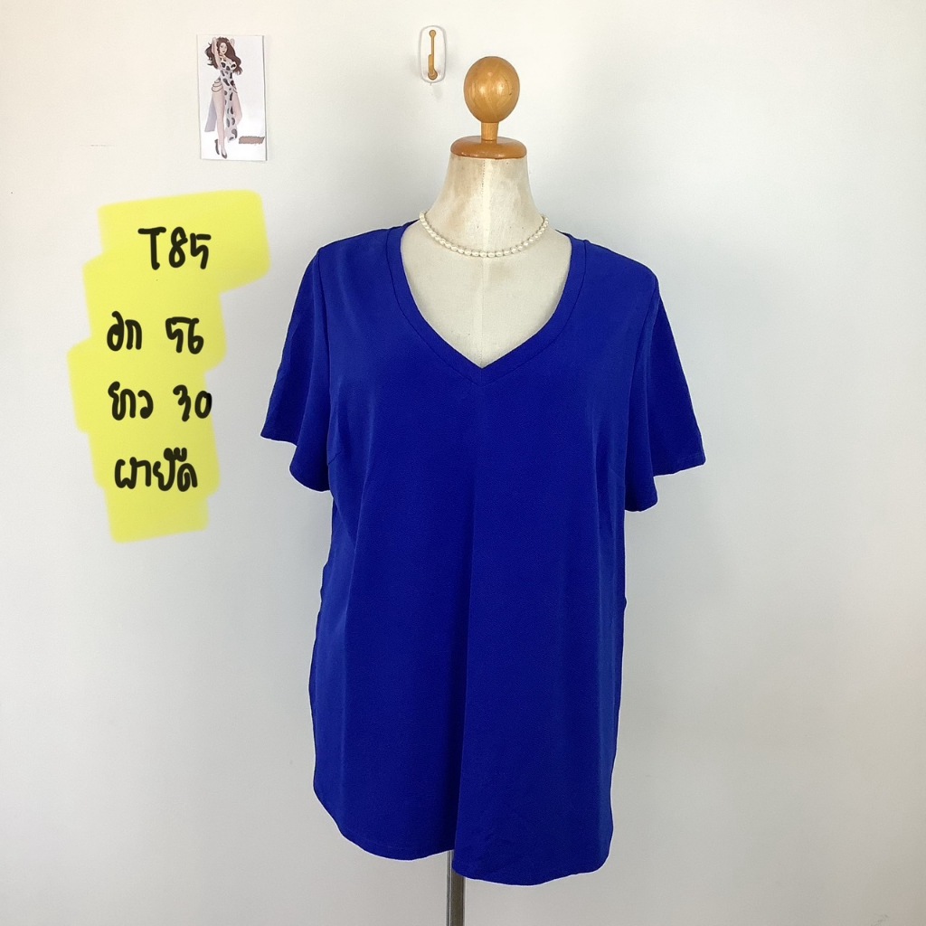 เสื้อแฟชั่นไซส์ใหญ่งานโล๊ะสต๊อคห้างoutlet พร้อมส่ง | Shopee Thailand