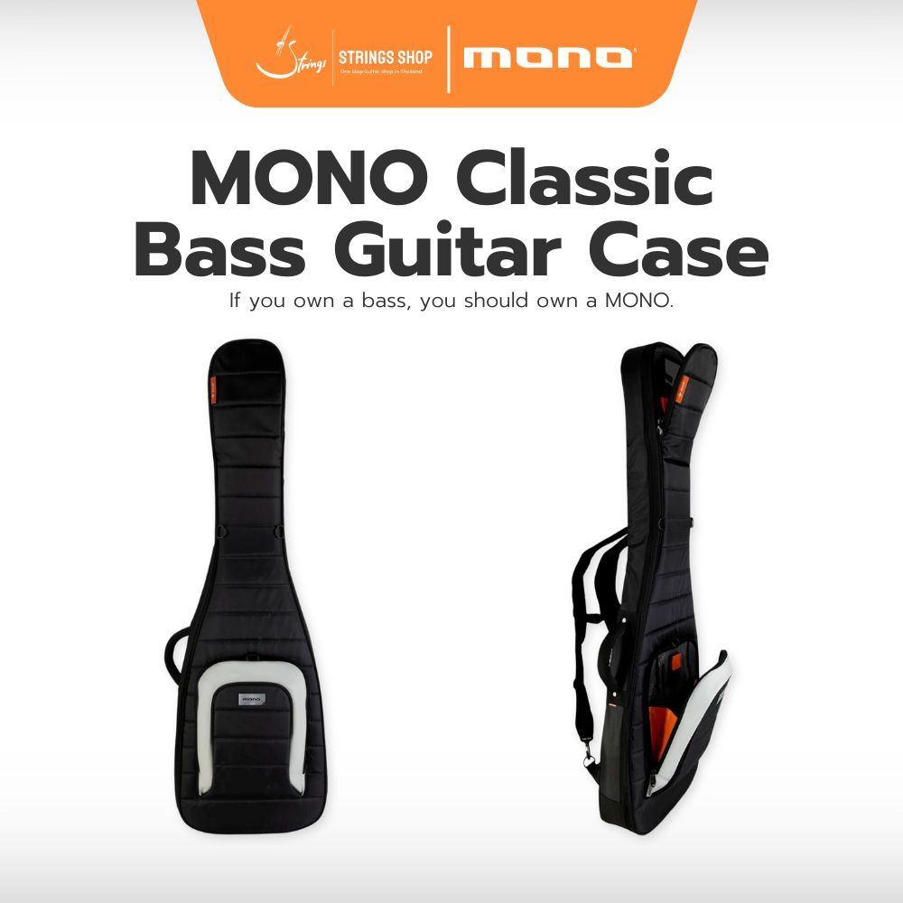 กระเป๋า/เคส เบส Mono Classic Bass Guitar Case (M80-EB-BLK) | Shopee Thailand