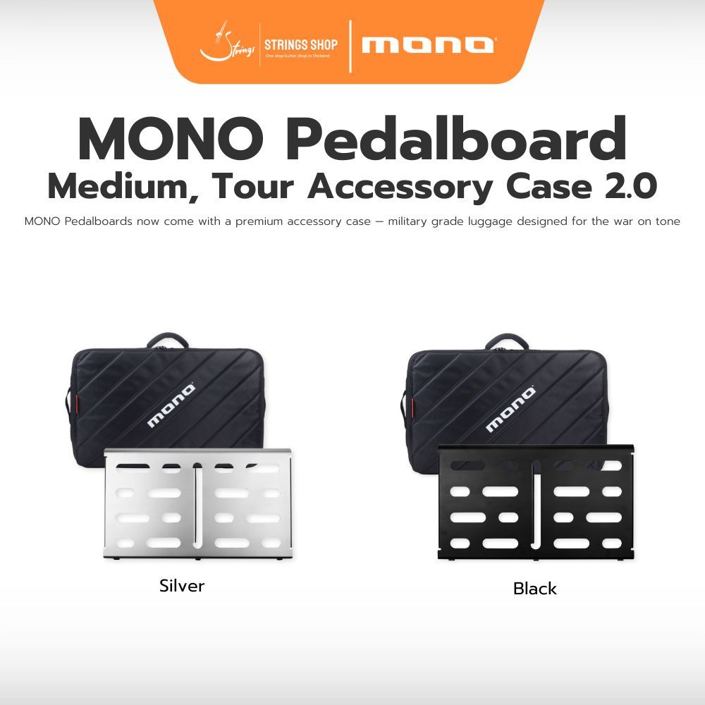 กระเป๋า/เคส บอร์ดเอฟเฟค MONO Pedalboard Medium With Tour Accessory Case 2.0 | Shopee Thailand
