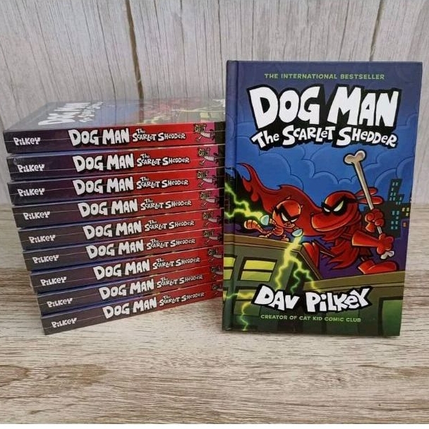 (New)Dog Man The Scarlet Shedder: A Graphic Novel (Dog Man #12) By Dav ...