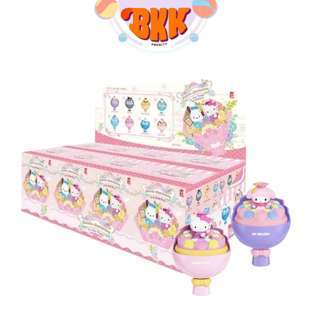(พร้อมส่ง/ระบุตัว/แท้100%) Sanrio x HELLO KITTY & FRIEND โมเดลฟิกเกอร์ ...