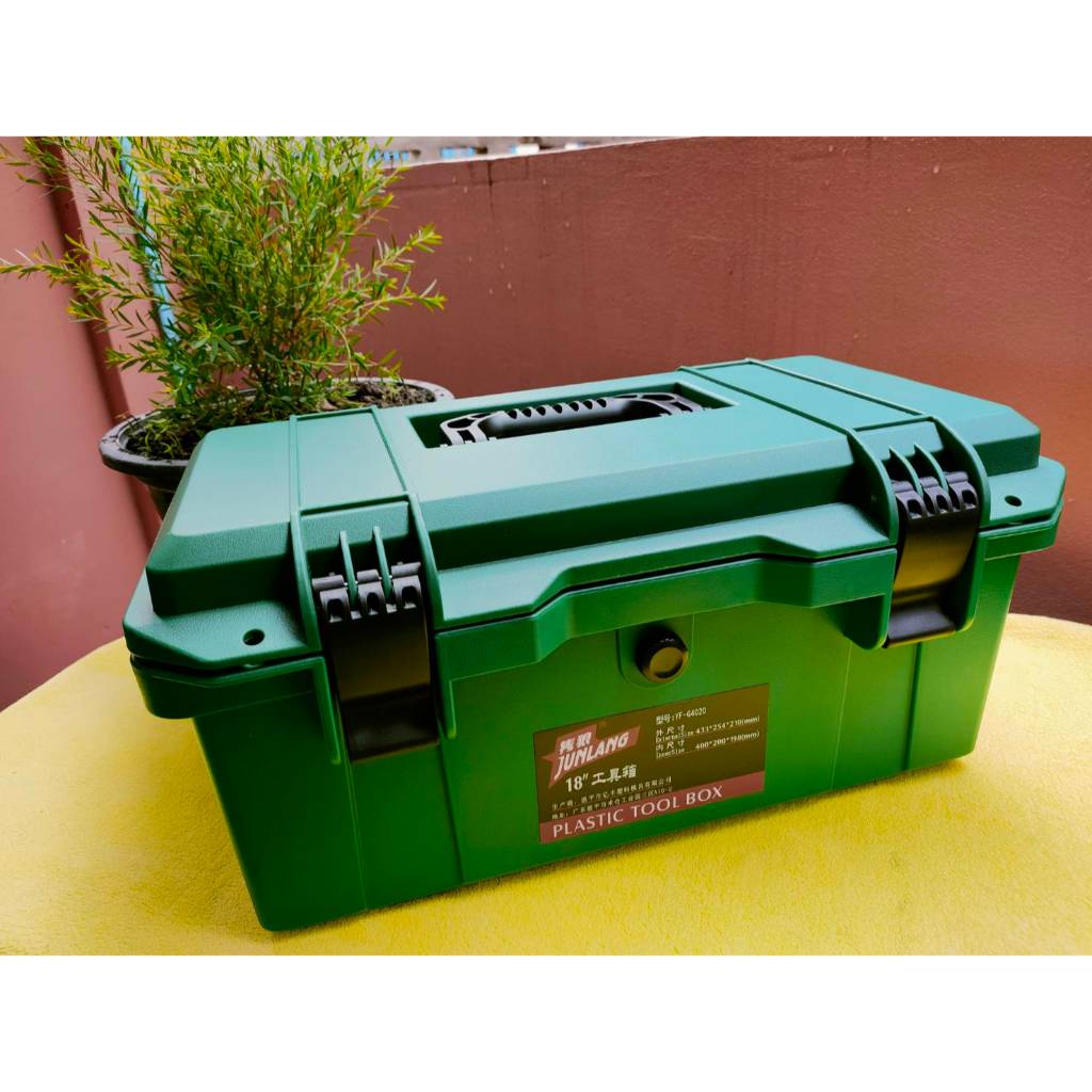กล่องสำหรับทำ Power box ยี้ห้อ JUNLANG กล่องใส่เตรื่องมือช่าง กล่อง Hard Case 18 นิ้ว พร้อมส่ง ...
