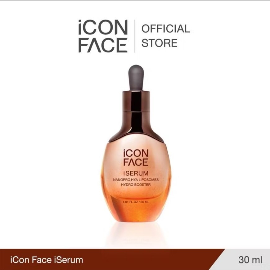 เซรั่มหน้ากระจก iCon FACE iSERUM นวัตกรรม Nano Essence Liposom | Shopee Thailand