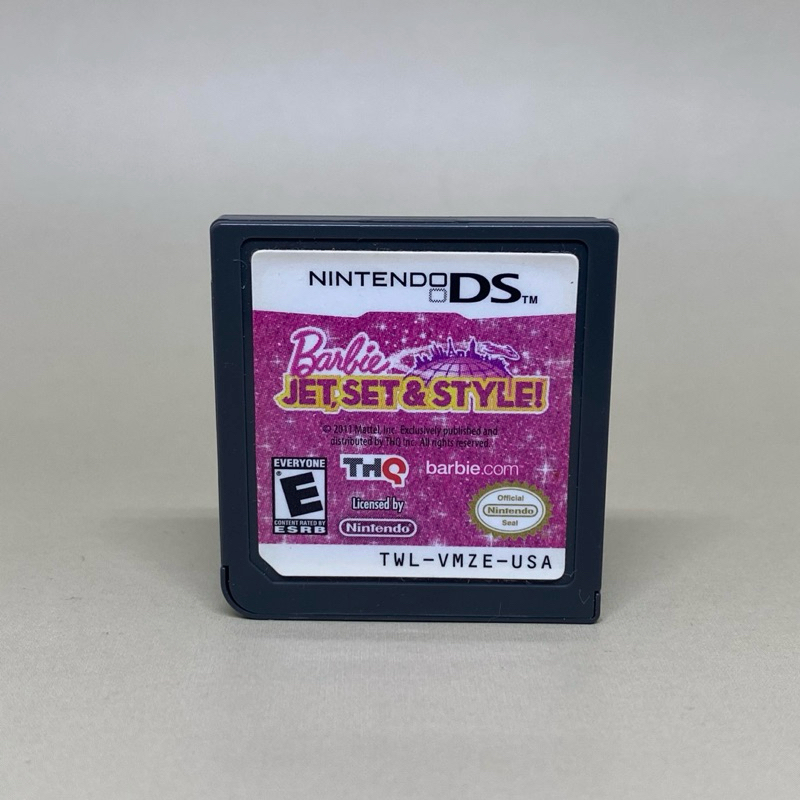 ตลับเปล่าเกมส์ Barbie JET SET & STYLE! (NDS) | Nintendo DS | Original ...