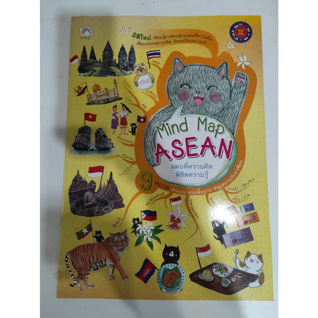 Mind Map Asean แผนที่ความคิดพิชิตความรู้ | Shopee Thailand