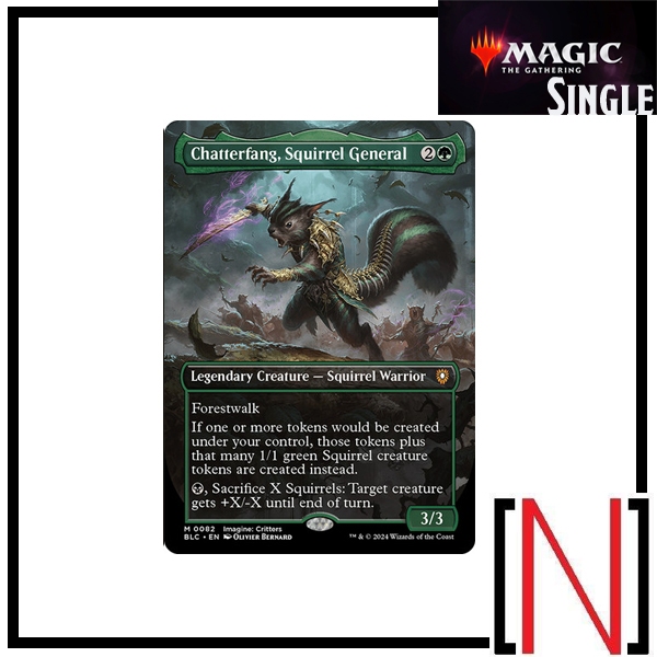[MTG][Single][BLC] Chatterfang, Squirrel General ระดับ Mythic [ภาษา ...