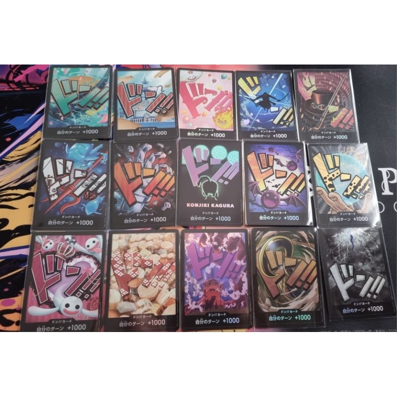 Don!! Card Foil ลายพิเศษจากรุ่น [PRB01] ONE PIECE CARD THE BEST การ์ดวั ...