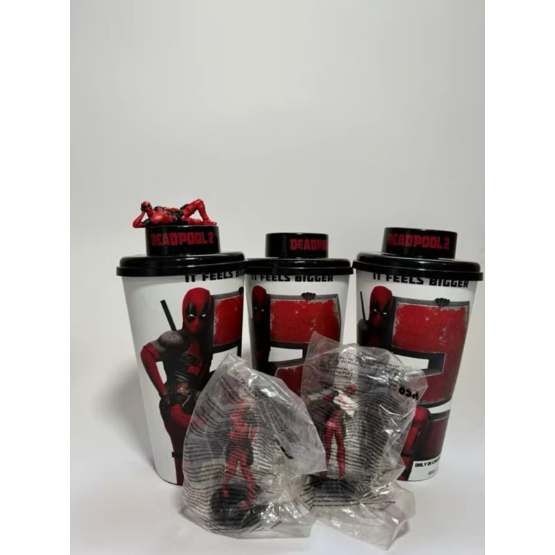 (ทักลด50%) แท้ จำกัด แก้ว topper Deadpool ภาค2 Deadpool &Wolverine ...