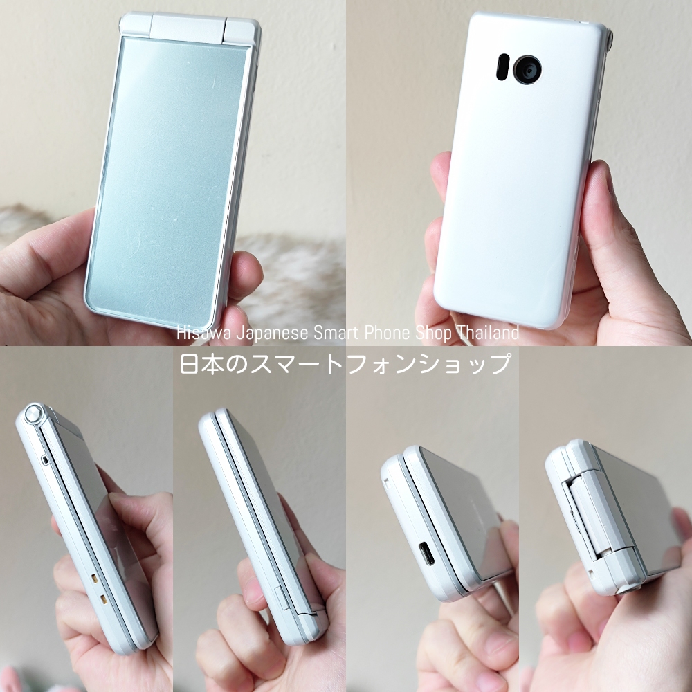 SHARP AQUOS K-TAI 2 (601SH) สีขาว มือถือฝาพับญี่ปุ่น โทรในไทยได้ หายาก - SoftBank#7451 | Shopee ...