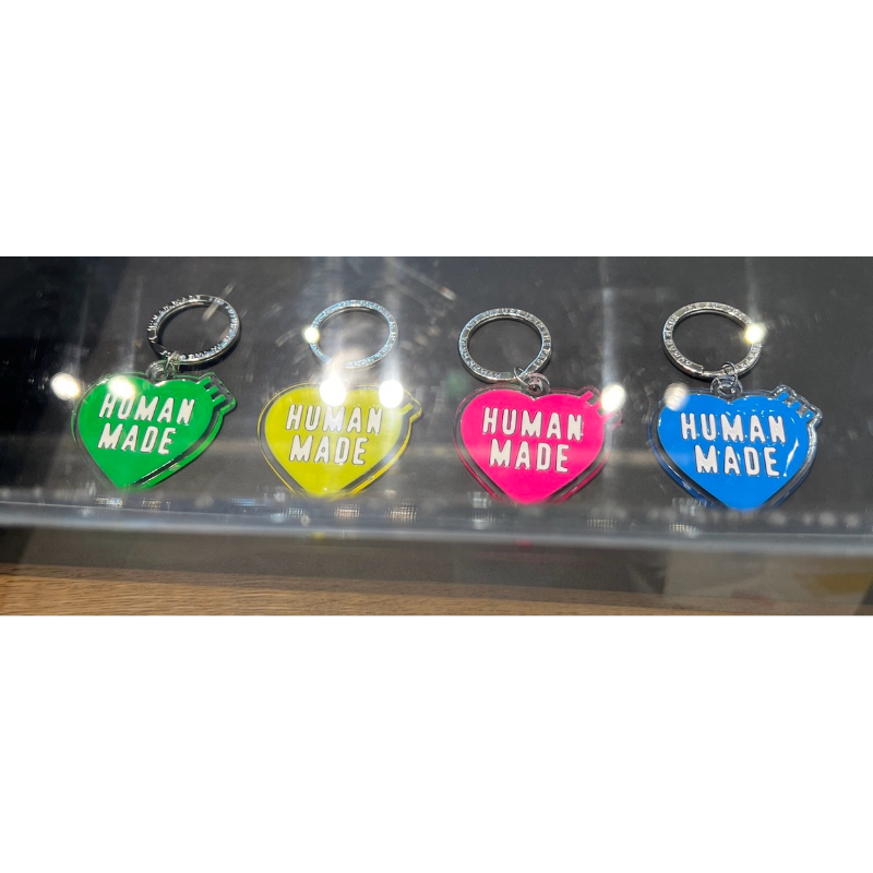 พวงกุญแจ Human made Heart keychain ของแท้ หิ้วมาเองจากญี่ปุ่น | Shopee ...