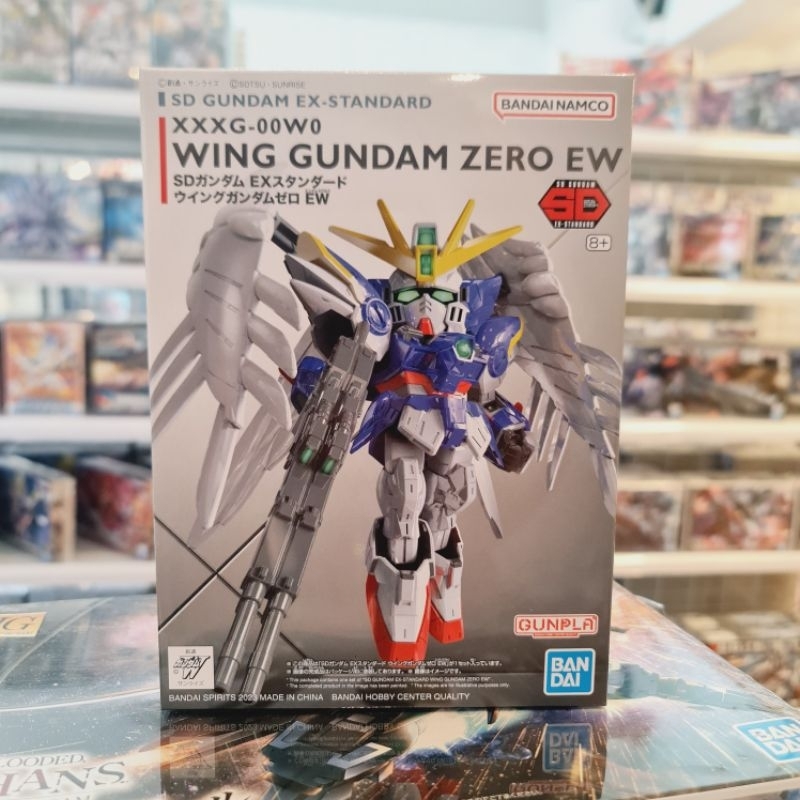 SD GUNDAM EX-STANDAND Wing Gundam zero ew | Shopee Thailand