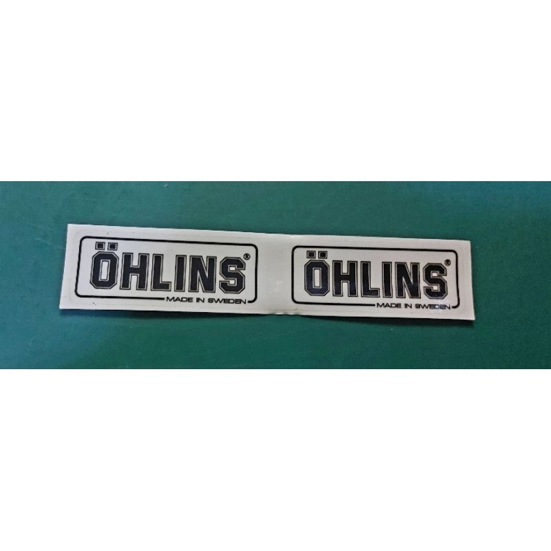 OHLINS MADE IN SWEDENติดกระป๋องโช๊ค | Shopee Thailand