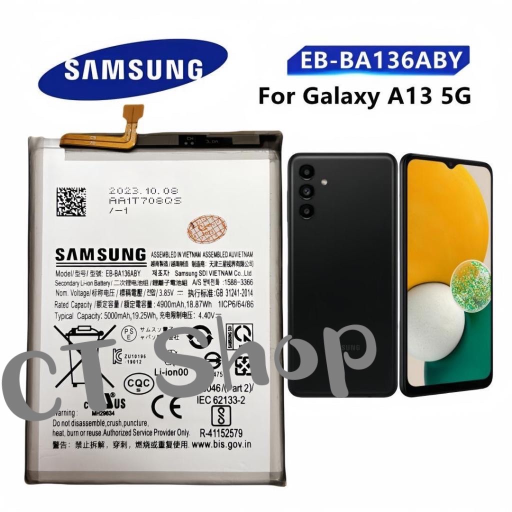 แบตเตอรี่ Samsung Galaxy A13 5G EB-BA136ABY 5000mAh รับประกัน3เดือน ...