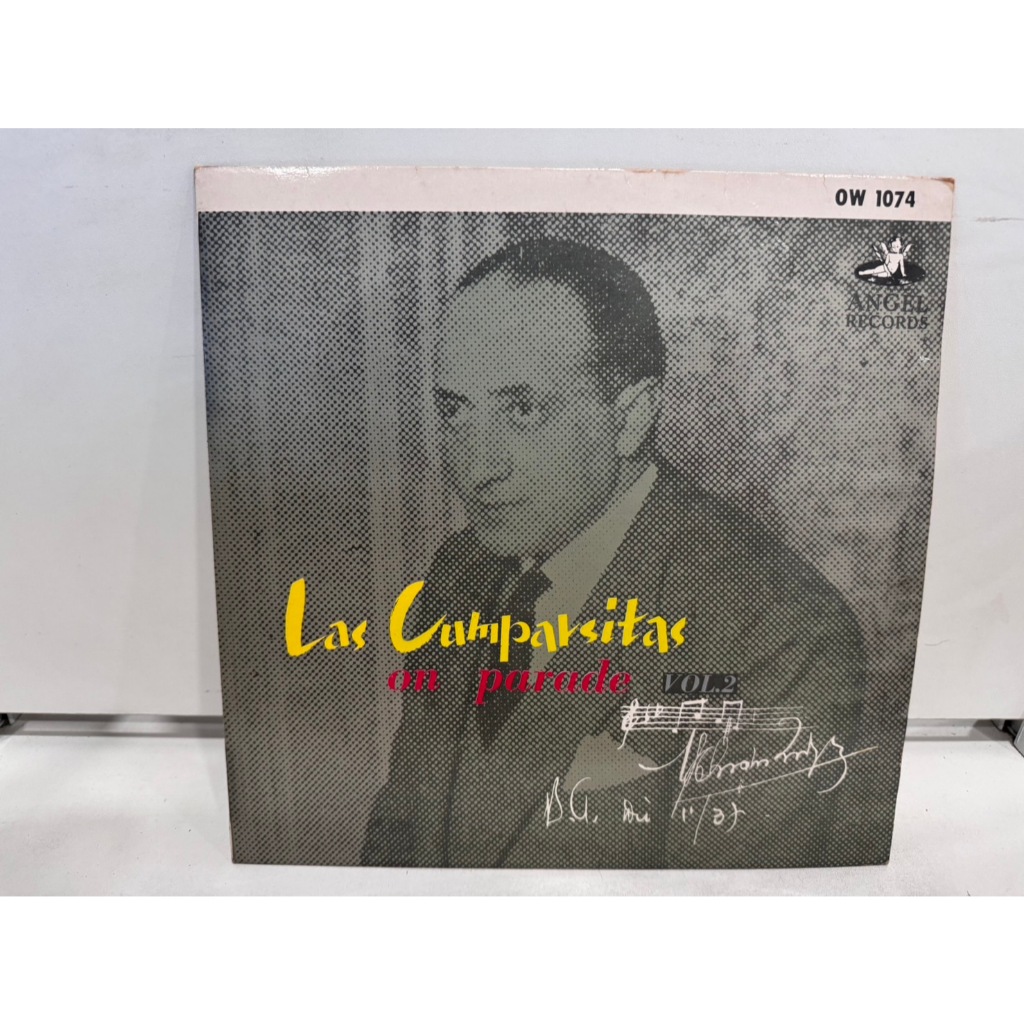 1MINI LP10นิ้ว Vinyl Records แผ่นเสียงไวนิล Las Cumparsitas (J22D42 ...