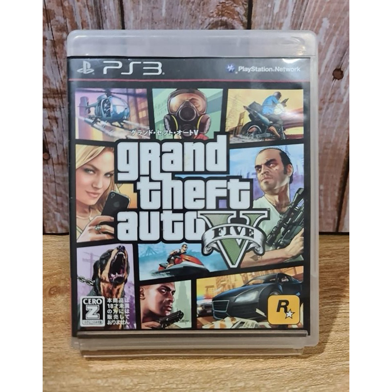 แผ่นเกมส์ Ps3 (PlayStation 3) เกมส์ Gta V. | Shopee Thailand