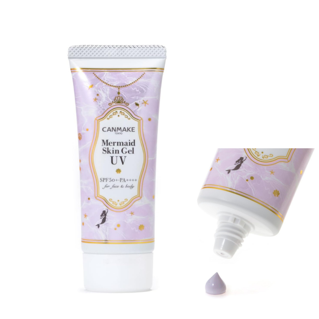 Canmake Mermaid Skin Gel UV SPF50/PA++++ แคนเมค เมอร์เมด สกิน เจล ยูวี ครีมกันแดด 40 g. | Shopee ...