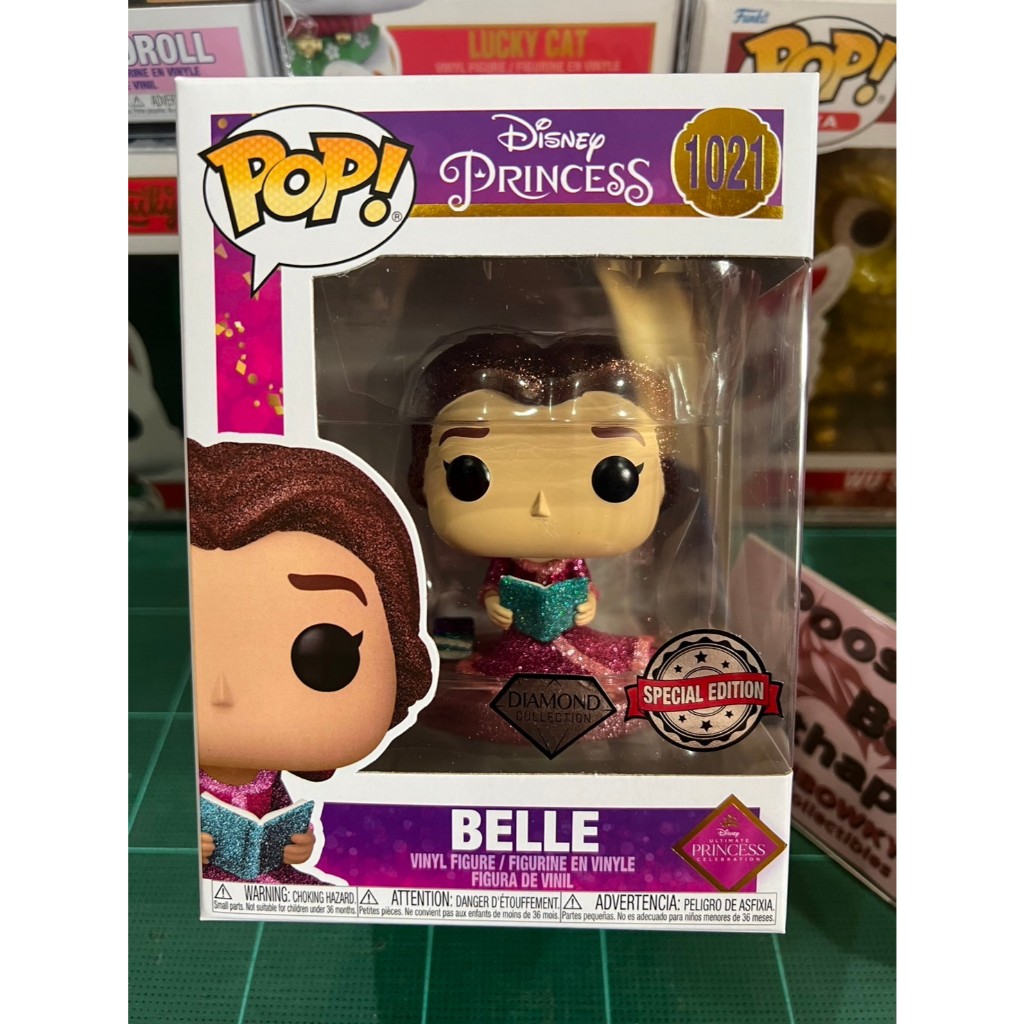 พร้อมส่ง Funko Pop! Disney Princess - Belle No.1021 Diamond (Special ...