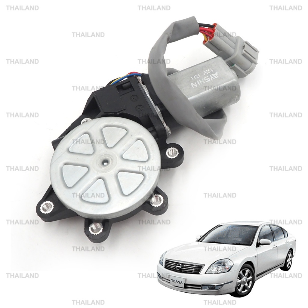 มอเตอร์กระจกไฟฟ้า มอเตอร์ยกกระจก 6 สาย ด้านหน้า-ข้างขวา 1 ชิ้น สีดำ ...