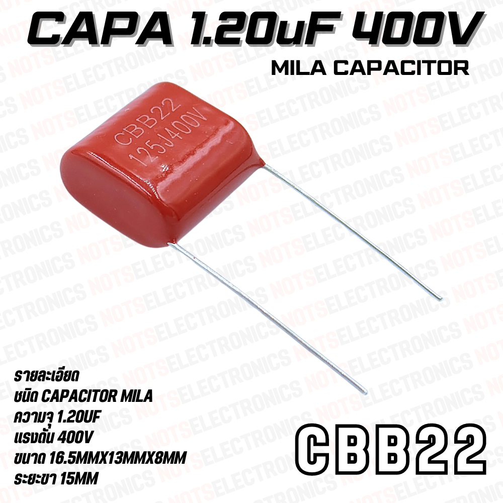 capacitor Mila 105J 125J 155J 225J 335J 475J 685J 400V CBB22 Series ...