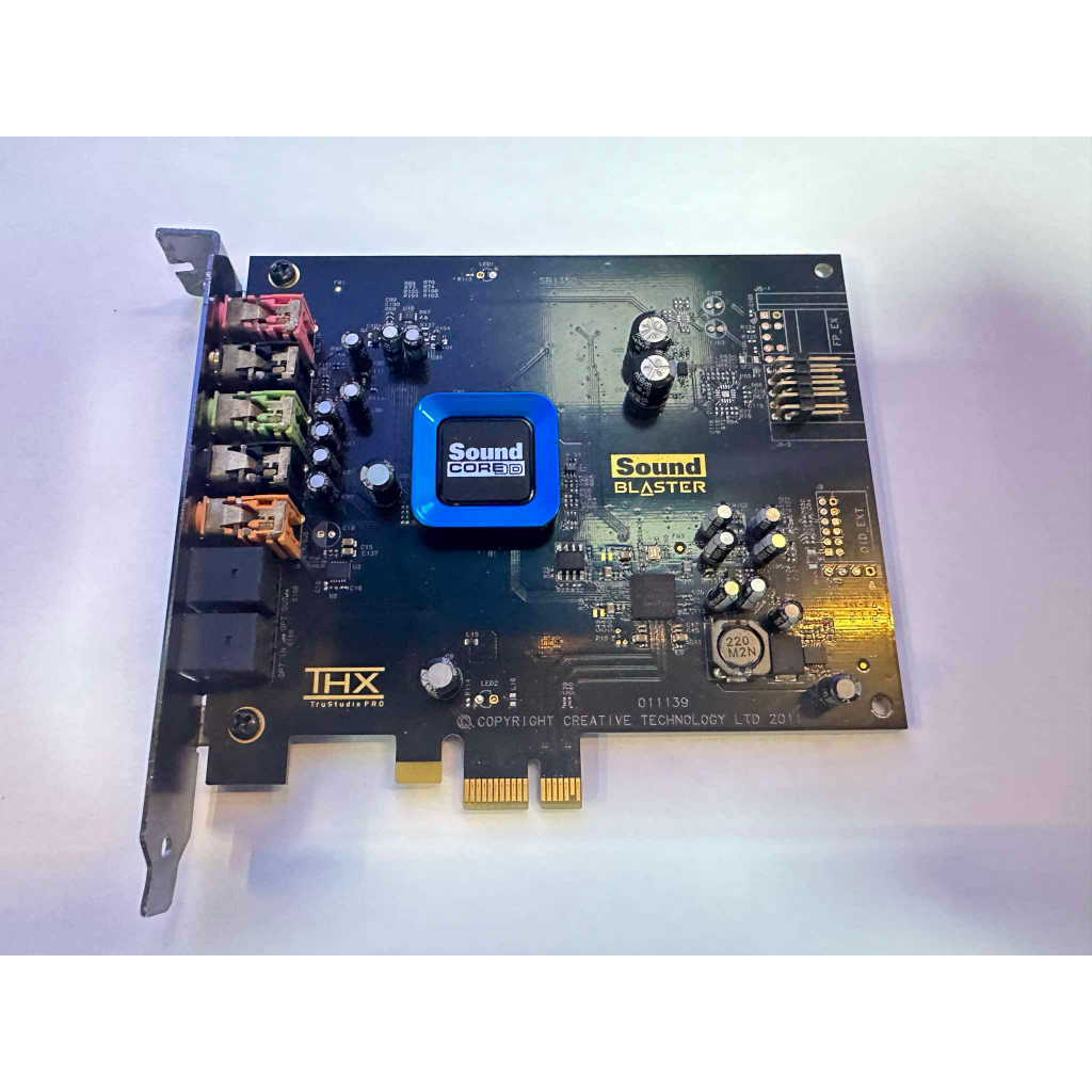 SOUND CARD ซาวด์การ์ดCREATIVE SOUND BLASTER AUDIGY FXมือ1/ Blaster ...