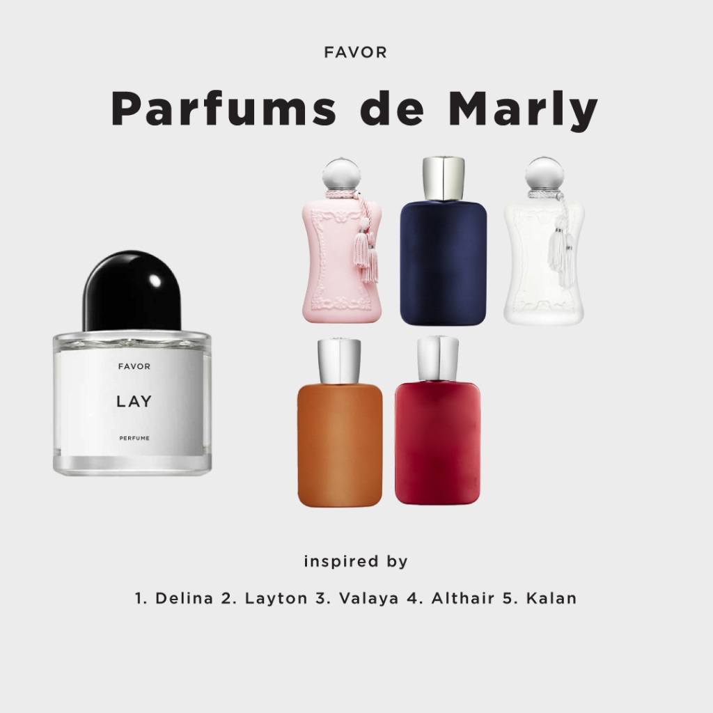 Parfums de Marly น้ำหอมแนวกลิ่น PDM Layton Delina Valaya Althair Kalan ...