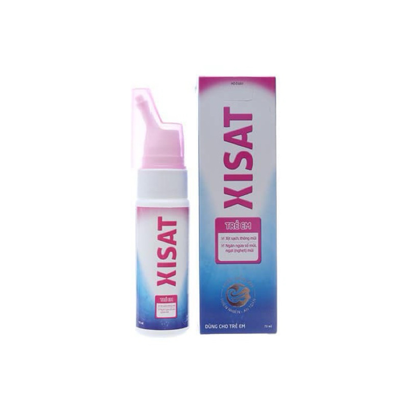 XISAT สเปรย์น้ำเกลือพ่นจมูกสำหรับเด็ก อายุ3เดือนขึ้นไป | Shopee Thailand