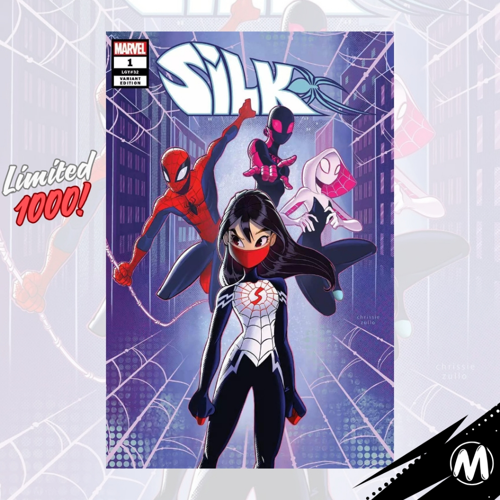SILK #1 CHRISSIE ZULLO SPIDER-VERSE TRADE DRESS VARIANT LIMITED TO 1000 ...