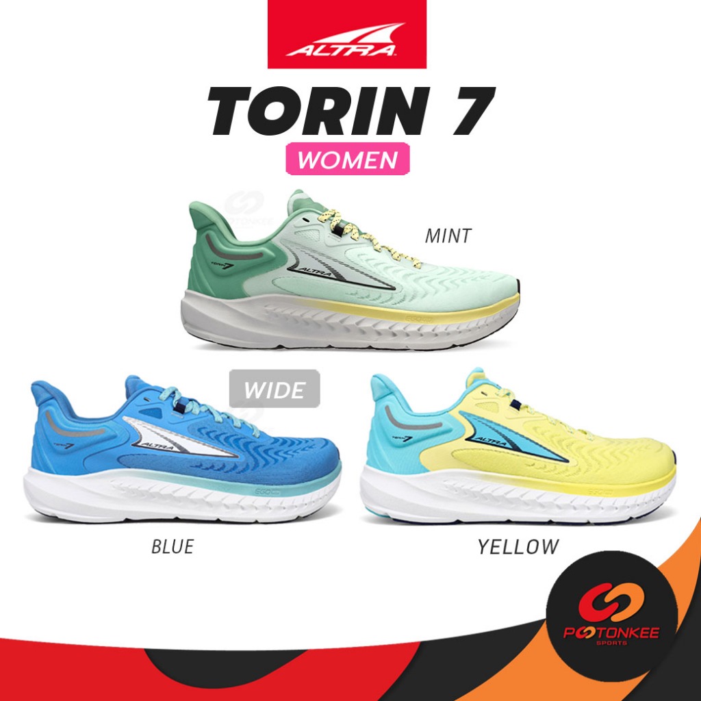 ALTRA TORIN 7 (WOMEN) รองเท้าวิ่ง ผู้หญิง รองเท้าวิ่งระยะไกล | Shopee ...