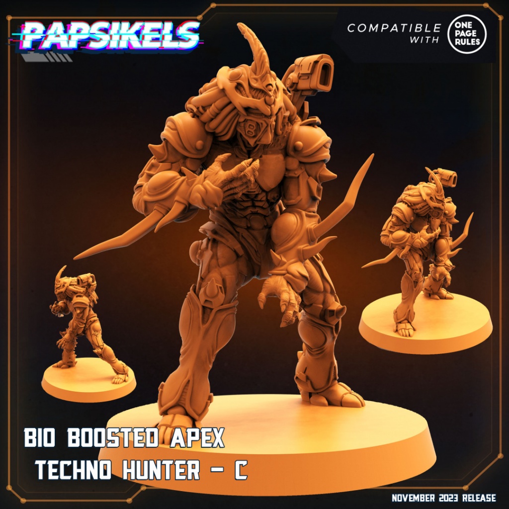 Bio Boosted Techno Apex Hunter [C] - Skull Hunters - Humanoid Yautja ...