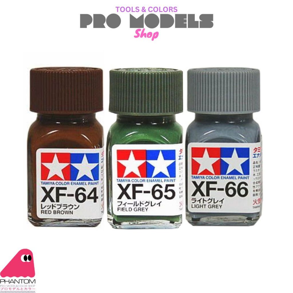 TAMIYA XF64 XF65 XF66 สีสูตรน้ำมัน ชนิดสีด้าน Enamel 10 ml | Shopee ...