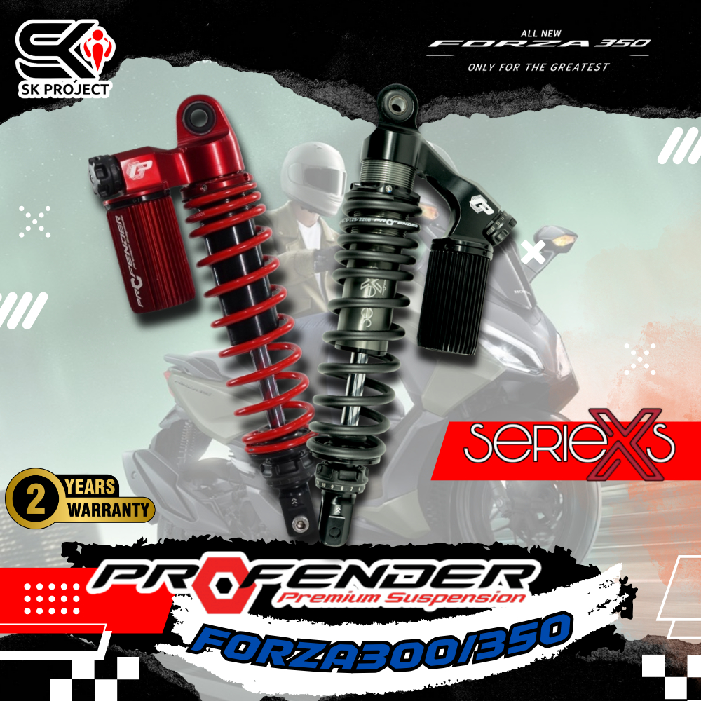 โช็คหลัง Profender X-Series สำหรับรถรุ่น Forza 300/350 ของแท้ ส่งไว!!! | Shopee Thailand
