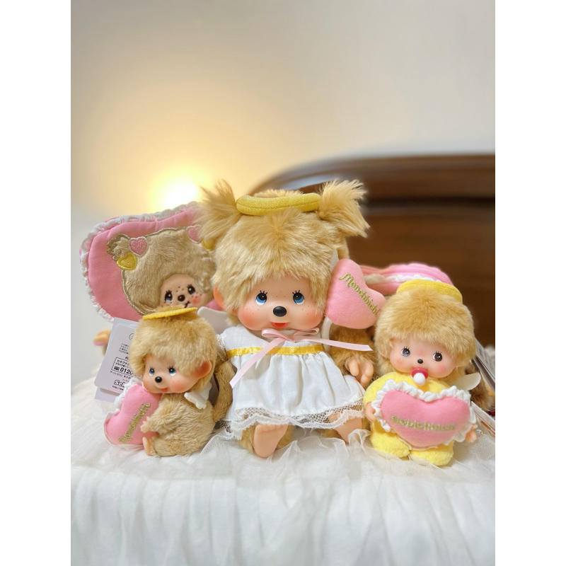 🔥พร้อมส่ง🔥💓monchhichi 💓Love happy angel🪽ม่อนชิชิพวงกุญแจนางฟ้า คอลใหม่ ...