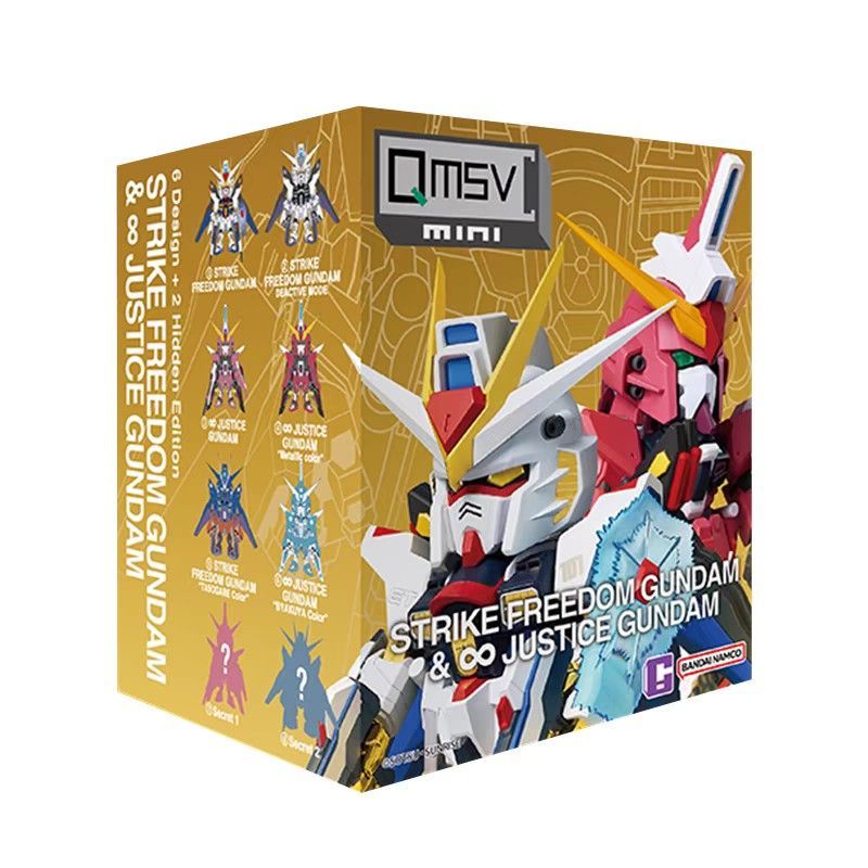 ★ พร้อมส่งในไทย ★ QMSV-Mini Strike Freedom Gundam & Justice Gundam ...