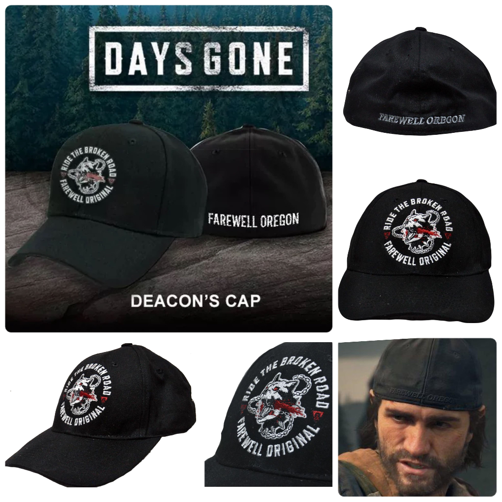 หมวก Days Gone Farewell Oregon Full Cap ของสะสม จากเกม เกมส์ EXCLUSIVE ...