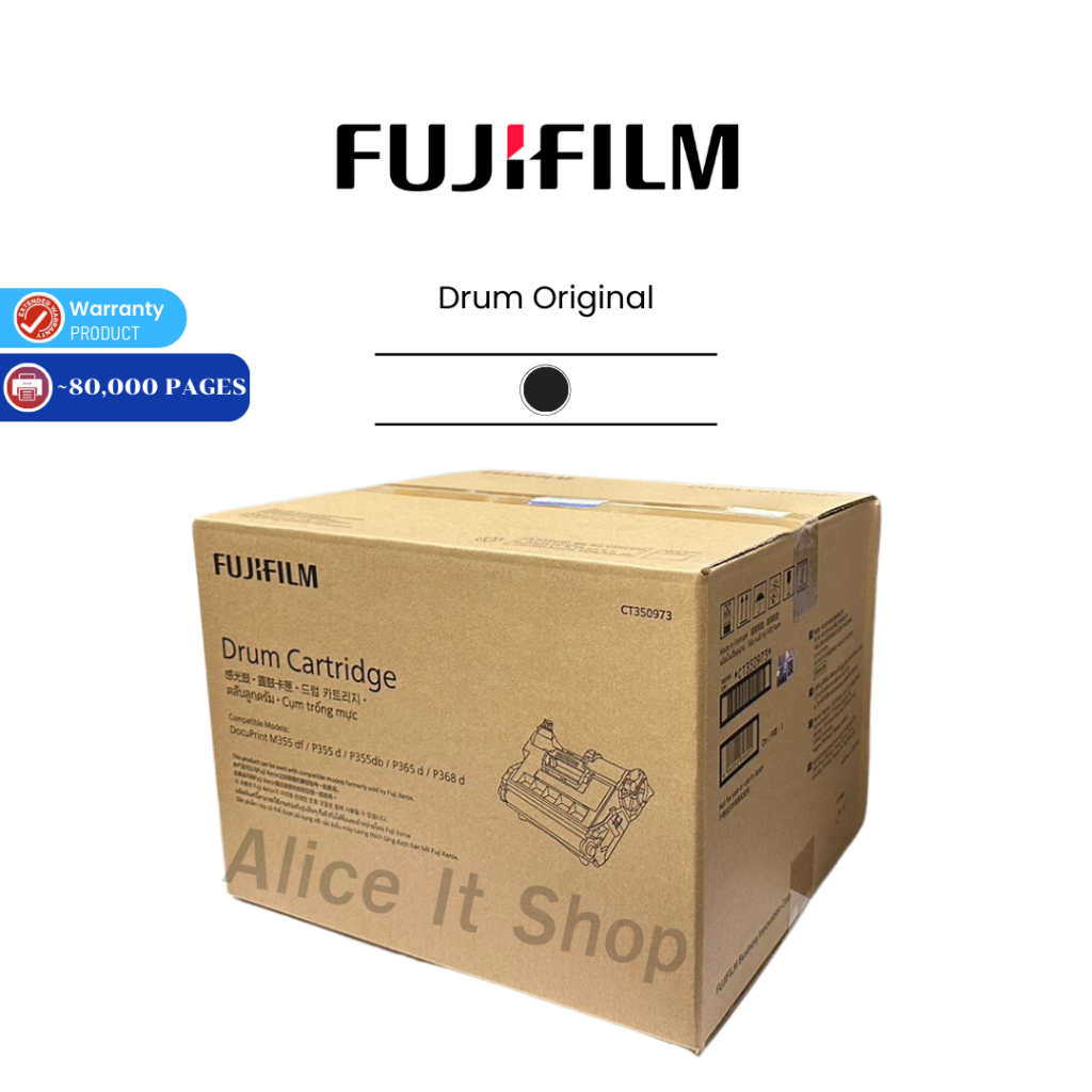 Drum Fujifilm/Fuji Xerox CT350973 (355d, 365d) Black ตลับชุดดรัม ...