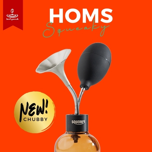 Squeaky HOM Flower Design - Coffee Aroma Display, Sample Scent Smelling ...